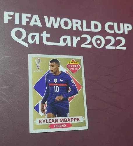 Figurinha Copa Legenda Kylian Mbapp Ouro Gold Oficial Venda Em