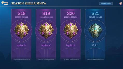 Urutan Rank ML Tingkatan Dan Penjelasan Rank Di Mobile Legends ROG