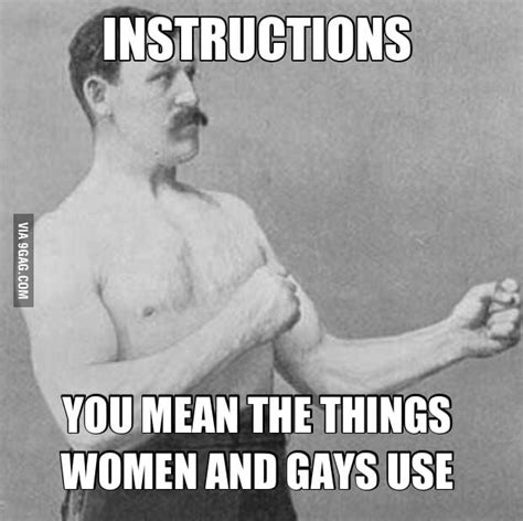 Overly Manly Man Strikes Again Gag
