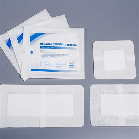 Various Sizes Sterile Medical Surgical Dressing Non Woven Self