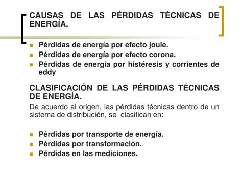 PPT PÉRDIDAS TÉCNICAS PowerPoint Presentation free download ID 5783504