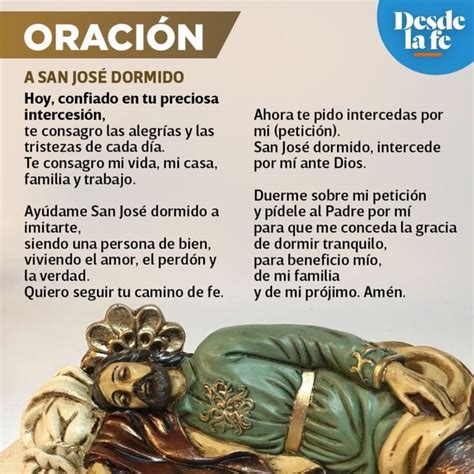 San José Dormido La devoción predilecta del Papa Francisco Catholic