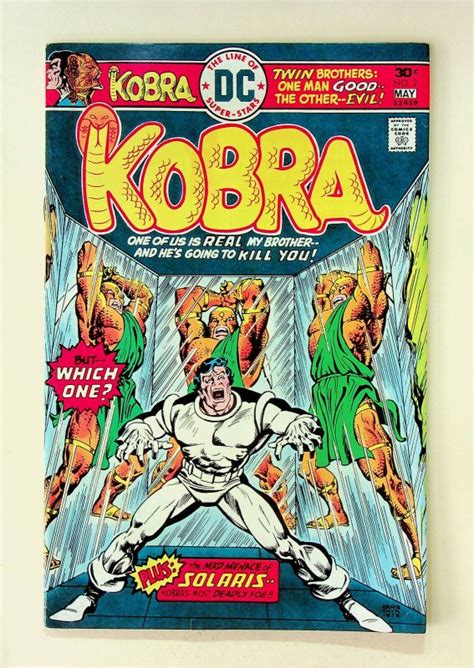 Kobra No Apr May Dc Fine Very Fine Comic Books Bronze
