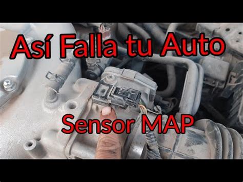 Qué pasa si falla el sensor MAP