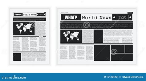 Newsprint Background Vector Illustration CartoonDealer 27456310