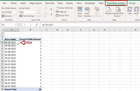 How To Add Months In Excel Pivot Table Printable Timeline Templates