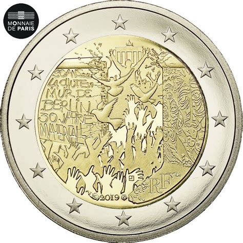 France 2 Euro 30e Anniversaire De La Chute Du Mur De Berlin 2019 BE