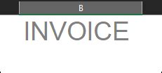 How To Create A Simple Invoice Using Excel