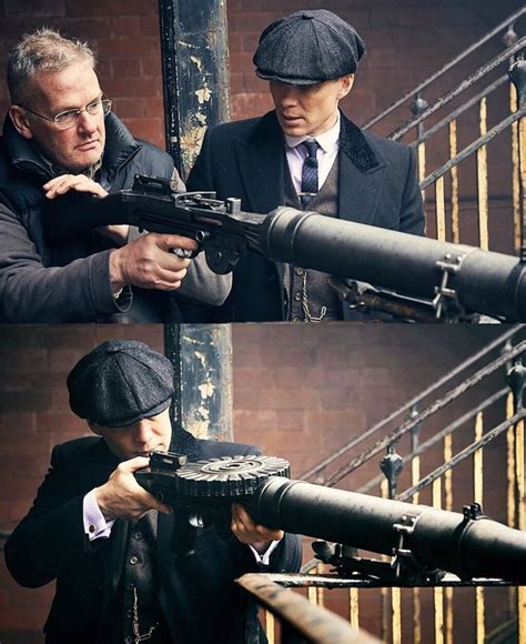 Cillian Murphy As Badass Gangster Thomas Shelby In Peaky Blinders BTS