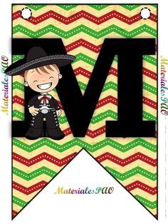 45 Ideas De Alfabeto Fiesta Mexicana Fiestas Patrias De Mexico