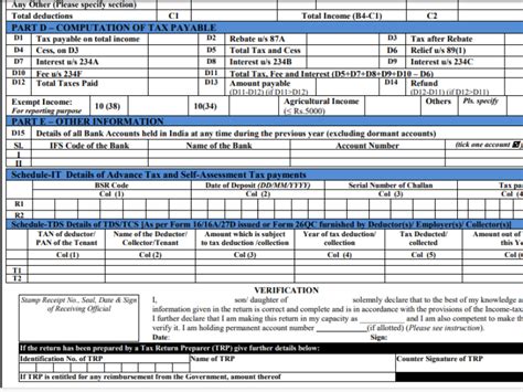 Income Tax Return Filing For Ay How To Do It Online Using Itr