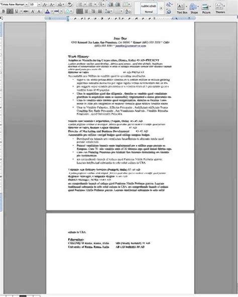 How To Format A Resume Using Line Spacing Youtube