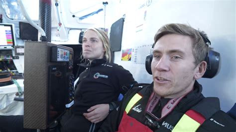 Ocean Race Malizia Crew trotzt Dauerlärm Rosalin Kuiper und Will