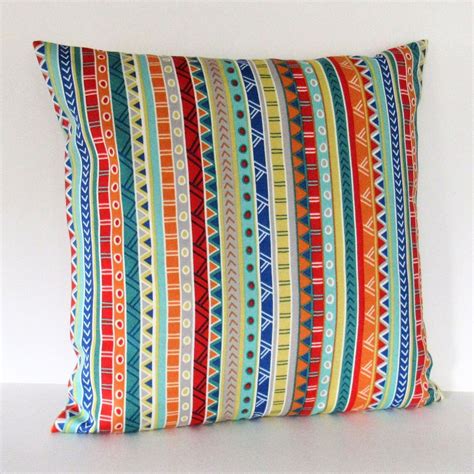 Outdoor Stripe Pillow Cover Outdoor Accent Pillow Porch Etsy