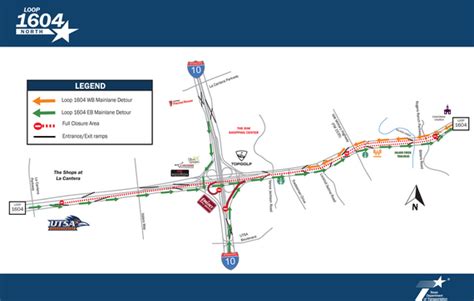 Loop North Expansion Project Major Closure Notice