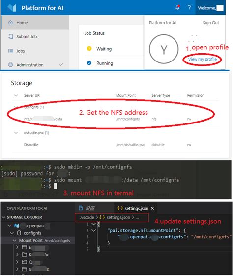 Mount NFS Failed Issue 25 Microsoft Openpaivscode GitHub