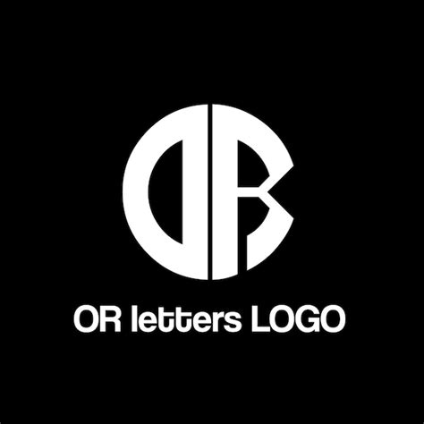 Diseño del logotipo vectorial de letras or Vector Premium