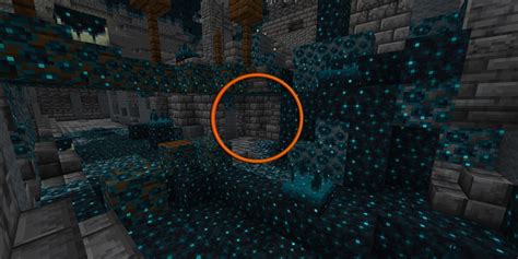 Minecraft How To Find And Open The Ancient City S Secret Redstone Door