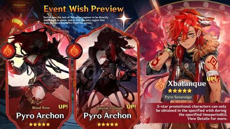 Two Pyro Archons In Natlan New Characters And Natlan Map Details
