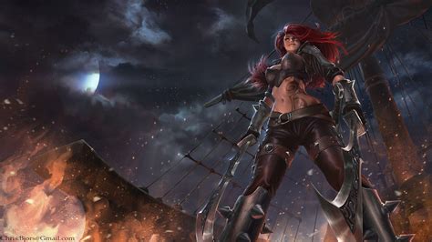League Of Legends Katarina Wallpapers Wallpaper Cave