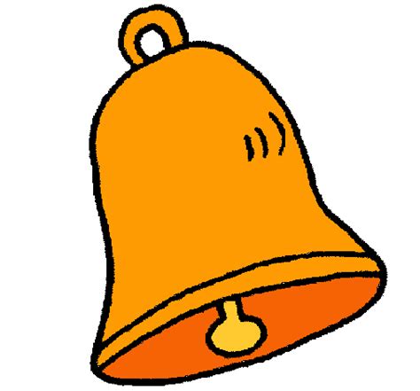 Campana Dibujo A Color Icono Aislado Dibujo De Bell Ilustración del