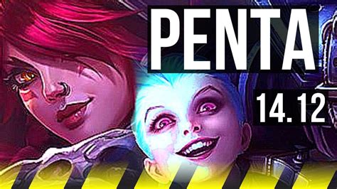 Xayah Thresh Vs Jinx Lulu Adc Penta Godlike Vn Master