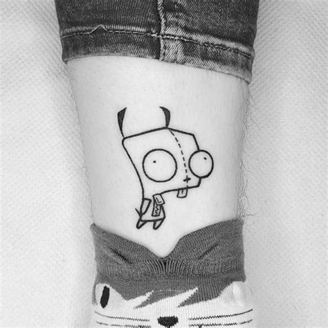 Update More Than 70 Invader Zim Tattoo Black And White Super Hot In
