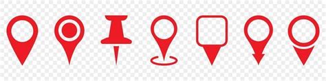 Clearly Suck Make Dinner Map Marker Icon Set Least Native Pine Tree