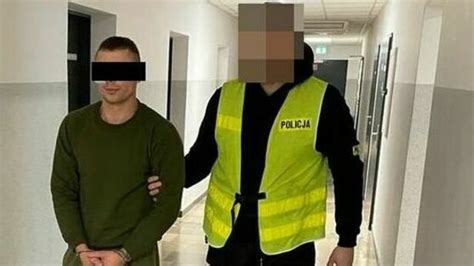 Lublin Zarzut usiłowanie zabójstwa policjanta Po pościgu wpadł na
