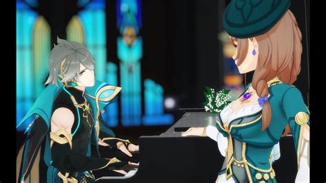 Genshin Impact MMD4K60FPSLisa AlhaithamOn The Rocks YouTube