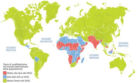 L Analfabetismo Nel Mondo