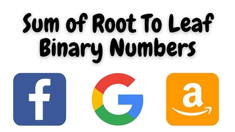 Sum Of Root To Leaf Binary Numbers September Leetcode Challenge