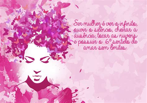 Cart O Para Dia Da Mulher Fazendo A Nossa Festa