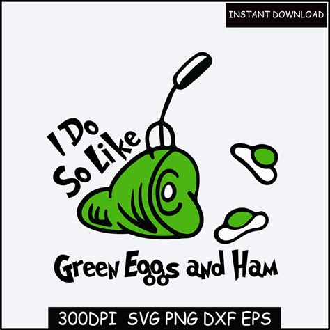 Green Eggs And Ham Svg Dr Seuss Day Svg Dr Seuss Clipart Inspire