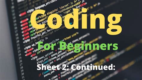 coding for beginners programming practice sheet 2 in c youtube