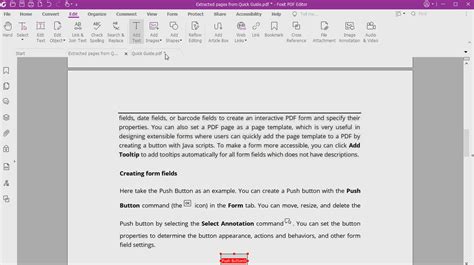 how to make text and images editable in a pdf foxit