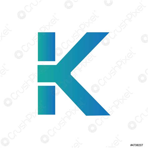 Letter K Logo Icon Design Template Elements Stock Vector