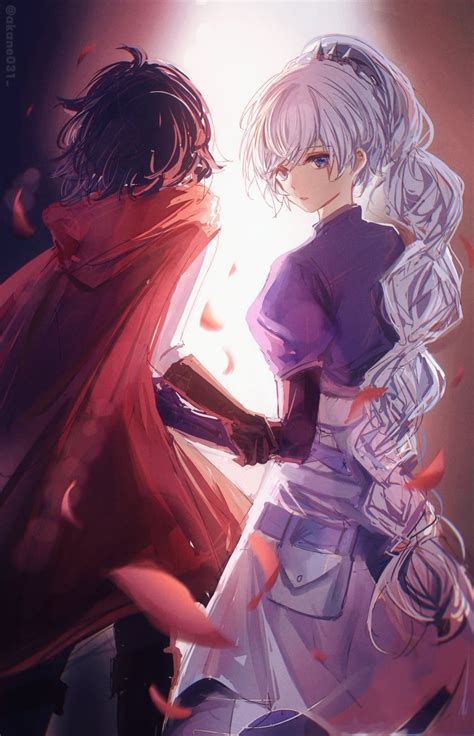 Ruby Rose And Weiss Schnee Rwby Drawn By Akane Danbooru