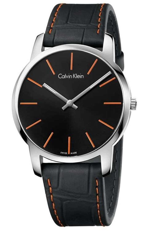 Venta Reloj Calvin Klein Genuine Leather En Stock