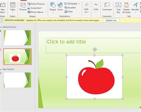 working with objects in powerpoint 2019