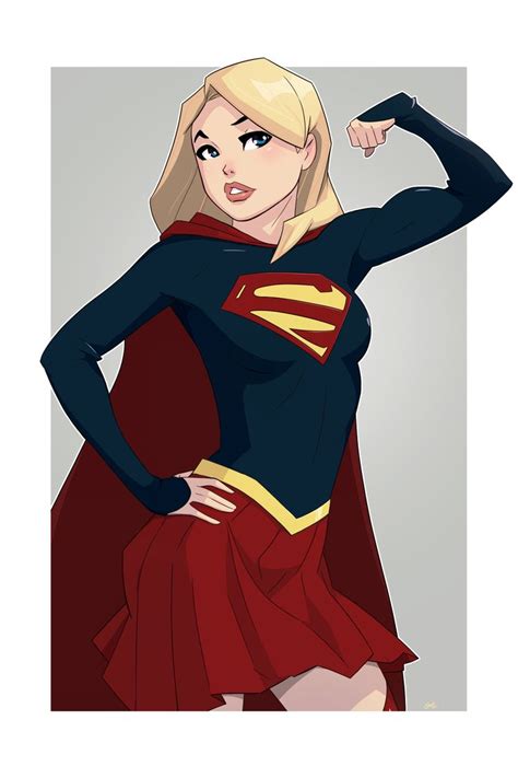 Artstation Supergirl Commission Matthew Orders Personajes Comic Personajes De Superman
