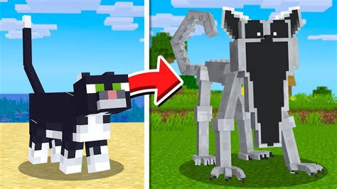 Eu Fiz Os Mobs Em PERSONAGENS ASSUSTADORES No MINECRAFT O FILME YouTube
