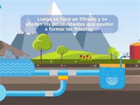 Proceso de potabilización del agua YouTube