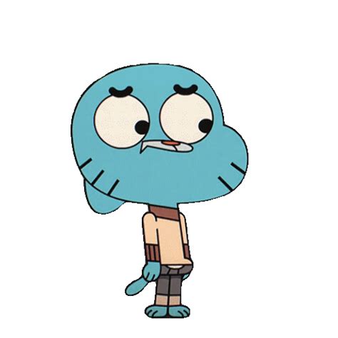 Boca Abierta Gumball Sticker Boca abierta Gumball El increíble mundo