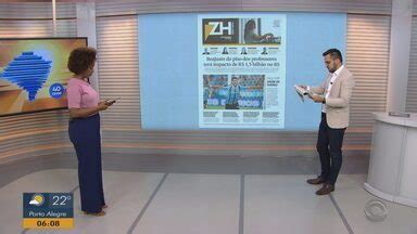 Bom Dia Rio Grande Confira As Principais Capas Dos Jornais Do RS
