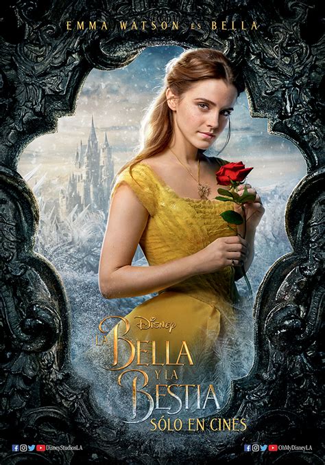 La Bella Y La Bestia Te Presentamos Los Posters De Los Personajes