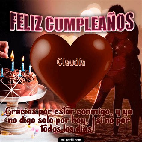 Feliz Cumpleaños IV Claudia