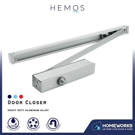 HEMOS HEAVY DUTY COMMERCIAL GRADE HYDRAULIC DOOR CLOSER SELF CLOSE