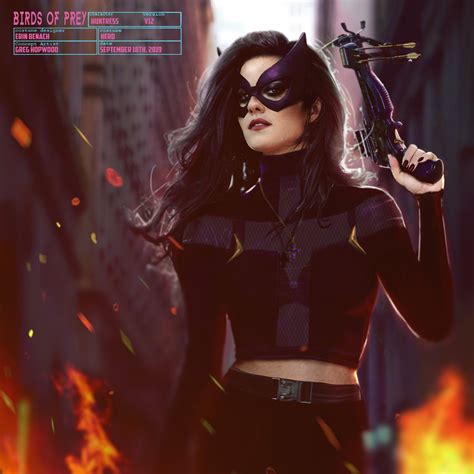 Official Birds Of Prey Concept Art ~ Huntress Birds Of Prey 2020 Photo 43501632 Fanpop