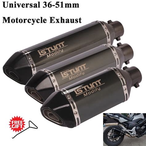 Silencieux Universel Pour Moto Tuyau D Acc S Silencieux Modifi Db